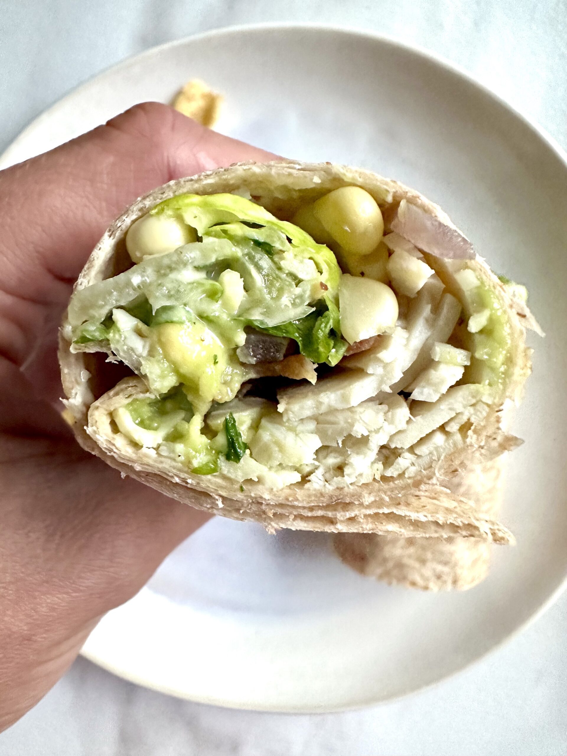Turkey & Bacon Miso Caesar Wrap | MAK and Her Cheese